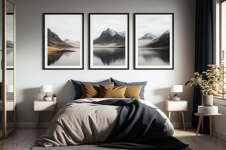 Inovação no design: tendências para quadros e telas decorativas - Grafike